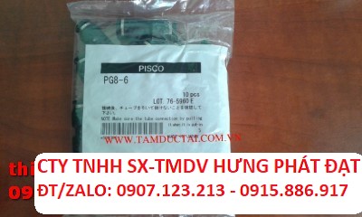 NỐI HƠI PG8-6 PISCO